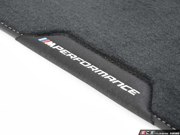 Genuine BMW M Performance - 51475A35AF0 - M Performance Floor Mats