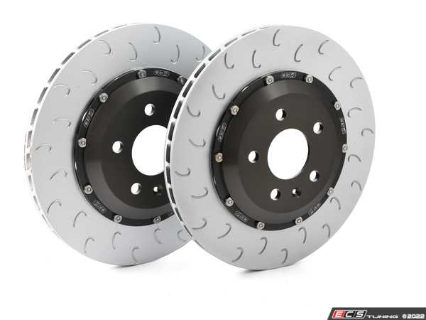 034Motorsport - 034-301-2010 - 2-Piece Floating Rear Brake Rotor ...