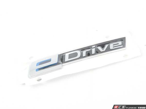 Genuine BMW - 51147358544 - Model Emblem - Edrive (51-14-7-358-544)