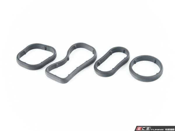 Genuine BMW - 11428583897 - Engine Oil Cooler Gasket Set (11-42-8-583-897)
