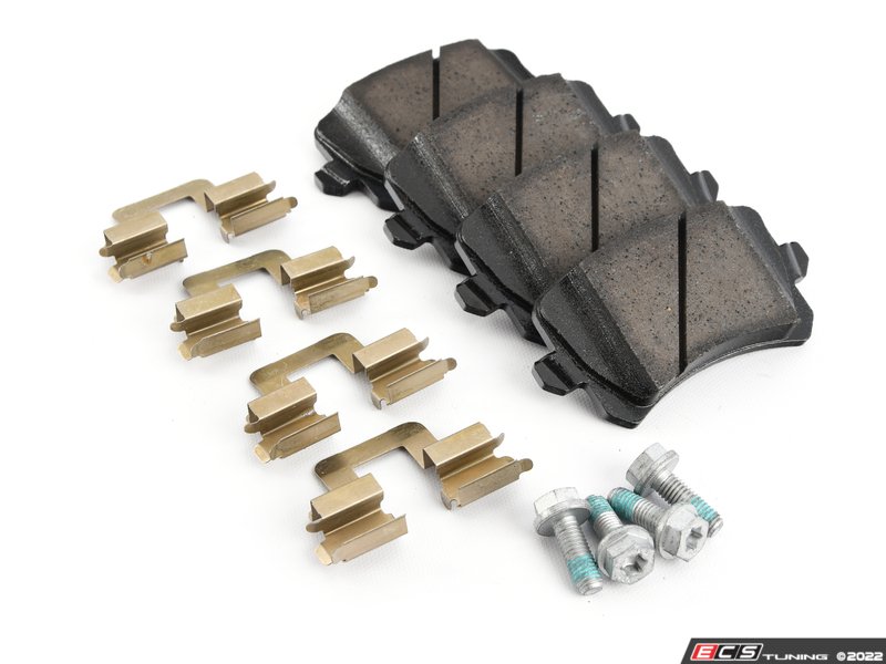 Genuine Volkswagen Audi - 3AA698451B - Rear Brake Pad Set (3AA 698 451 B)