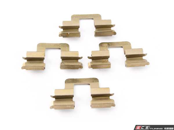 Genuine Volkswagen Audi - 3AA698451B - Rear Brake Pad Set (3AA 698 451 B)