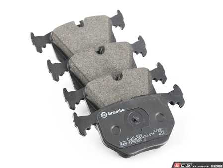 Brembo - 34213403241 - Premium NAO Ceramic Rear Brake Pad - Set - (NO ...