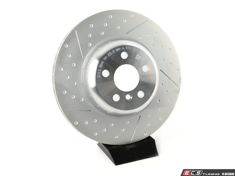 Genuine BMW - 34206896227KT - Ventilated Brake Disk Pair - Rear Left ...