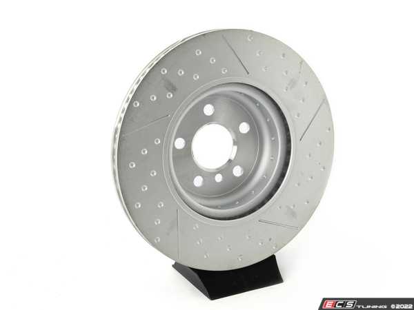 Genuine BMW - 34206896227KT - Ventilated Brake Disk Pair - Rear Left ...