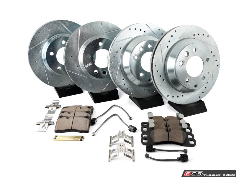 Power Stop - K6724 - Z23 Evolution Sport Brake Kit - Front & Rear ...