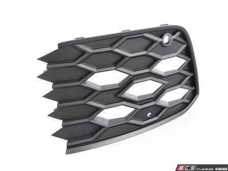 Genuine Volkswagen Audi - 5H0853665N9B9 - Fog Light Trim - RIght (5H0 853 665 N 9B9)
