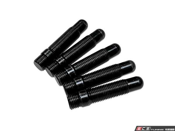 034Motorsport - 034-604-3004-5 - 75mm Bullet Nose Stud Kit - Set Of 5