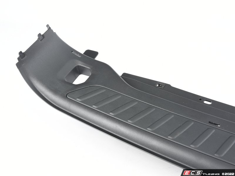 Genuine BMW - 51477936979 - Loading Sill Cover - Black (51-47-7-936-979)