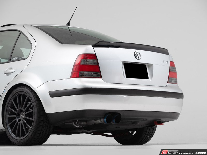 ECS - 014030LA01-01 - MK4 Jetta (1999.5 - 2003) Trunk Spoiler - Gloss Black