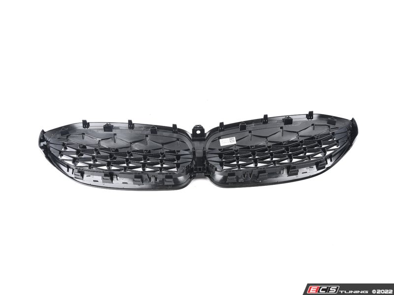 Genuine BMW - 51139448474 - Grill Front - Black (51-13-9-448-474)