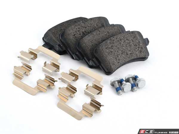 Brembo - 8K0698451D - Premium Low-Met OE Equivalent Pad - Rear