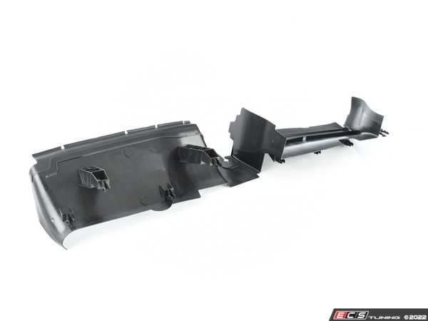 Genuine Volkswagen Audi - 3CM121330B - Lower Radiator Air Duct (3CM 121 ...