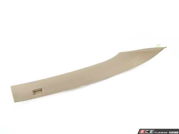 Genuine BMW - 51436987126 - A Piller Cover - Beige (51-43-6-987-126)
