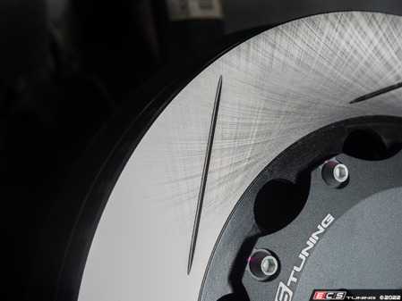 ECS - 039534la01aKT1 - 8V RS3 - 2-Piece Slotted Brake Rotors - Front ...