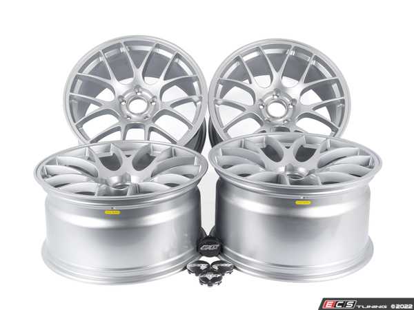 APEX Wheels - ec719rsKT - 19" Apex EC-7 Race Silver - Staggered Set