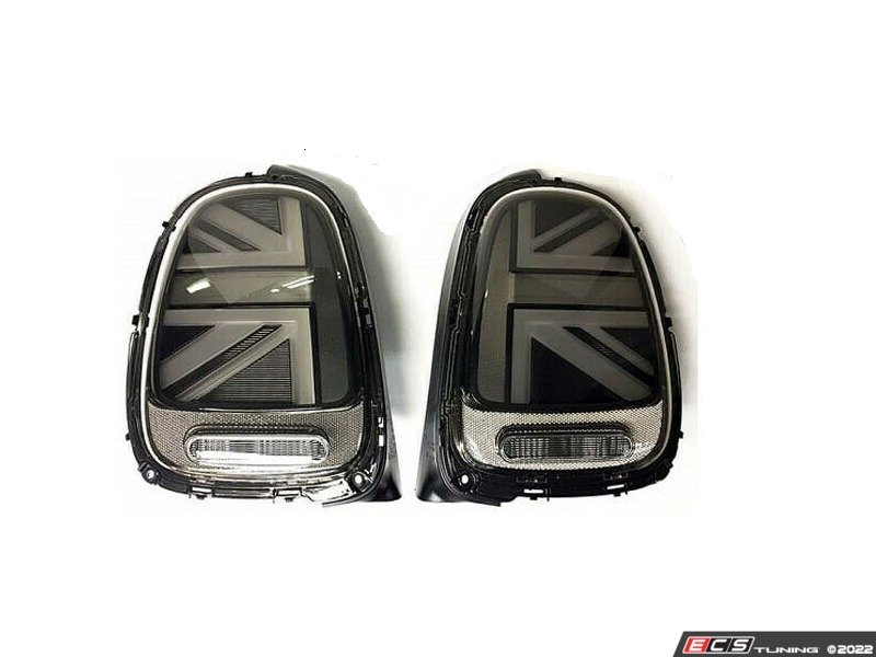ZiZa - BM11-F5614-SM-A - MINI Cooper Union Jack Led Taillights Smoked ...