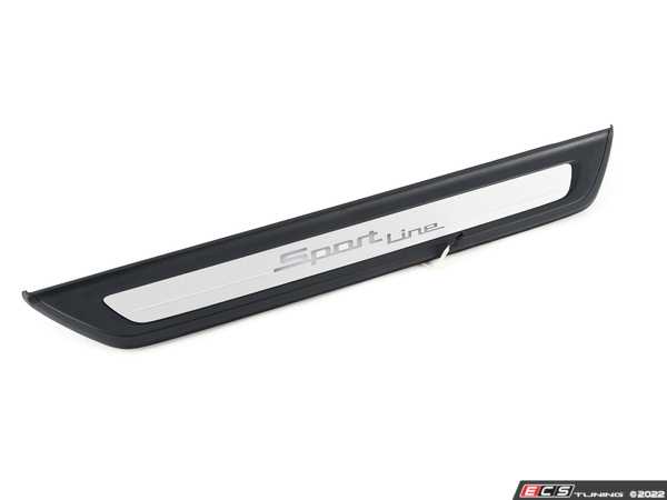 Genuine BMW - 51477405774 - Trim Cover For Door Sill - Lighted - Front ...