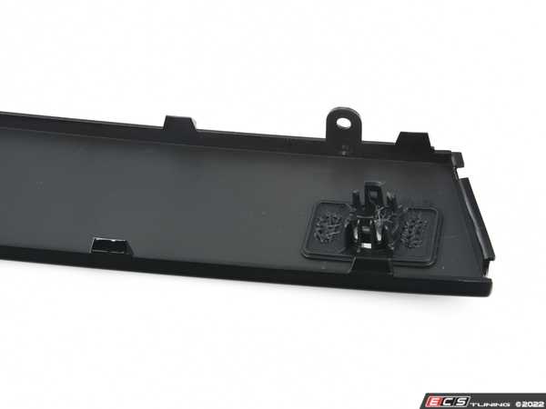 Genuine BMW - 51118081614 - TRIM, BUMPER FRONT (51-11-8-081-614)