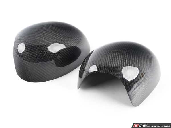 ECS - 51160415376 - JCW Style Carbon Fiber Mirror Cap Covers - Set