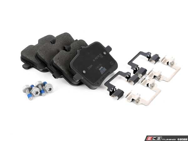 Genuine BMW - 34207883273 - Brake Pad Set - Rear (34-20-7-883-273)