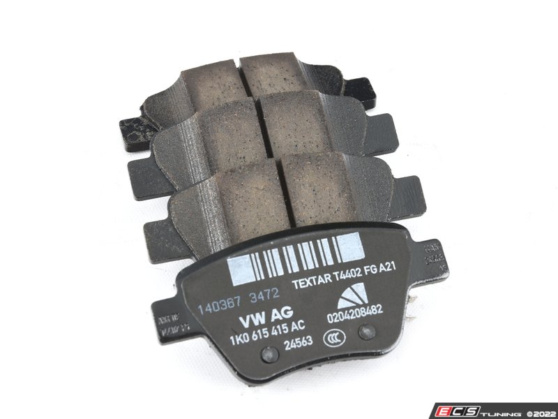 Genuine Volkswagen Audi - 5K0698451D - Rear Brake Pad Set (5K0 698 451 D)