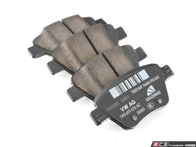 Genuine Volkswagen Audi - 5K0698451D - Rear Brake Pad Set (5K0 698 451 D)