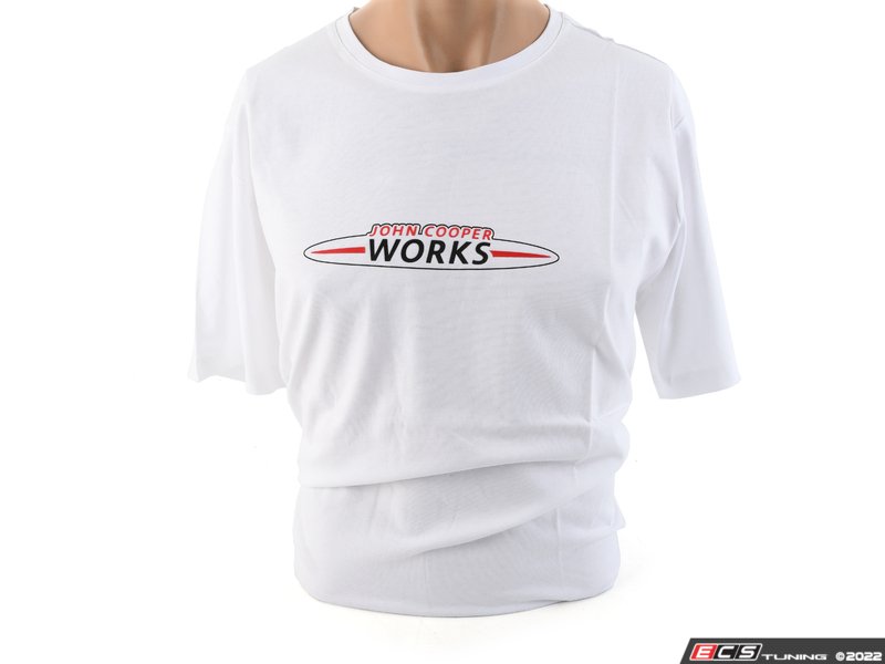 Genuine MINI - 80142454511 - MINI JCW MEN'S Logo T Shirt Logo White ...