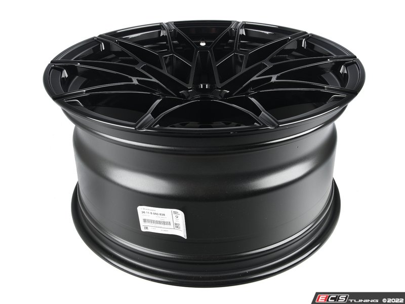 Genuine BMW - 36108093838 - 19" Style Jet Black Light Alloy Wheel (36 ...