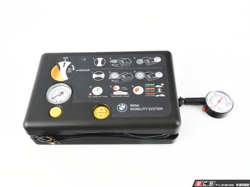 Genuine BMW - 71105A34B40 - Genuine BMW Tire Inflation Kit (71-10-5-A34 ...