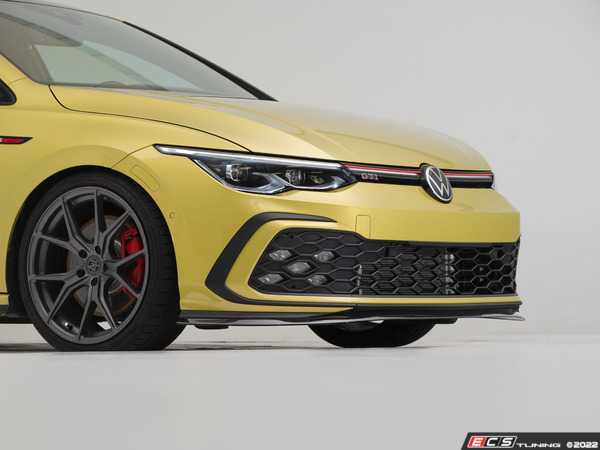 ECS - 042747la01-01KT - VW MK8 GTI Front Lip Spoiler - Flush Style ...
