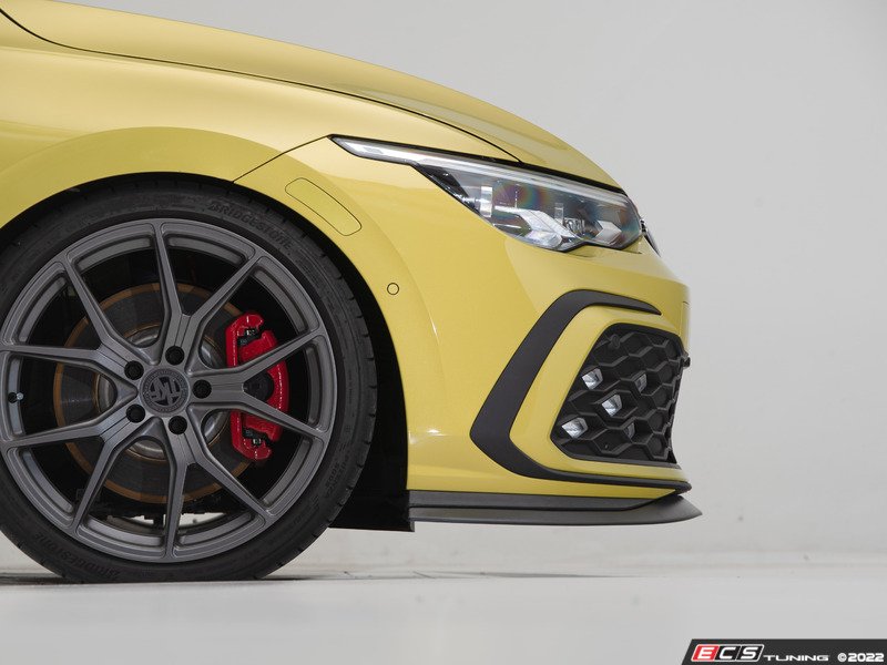 ECS - 042747LA01-02KT - VW MK8 GTI Front Lip Spoiler - Flush Style ...