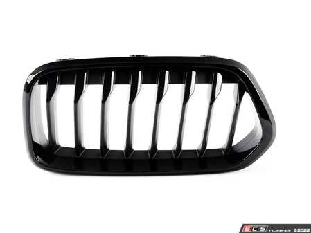 Genuine BMW - 51138080621 - High Gloss Black Kidney Grille - Left (51 ...