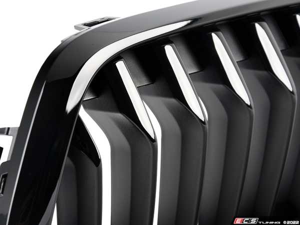 Genuine BMW - 51138080622 - High Gloss Black Kidney Grille - Right (51 ...