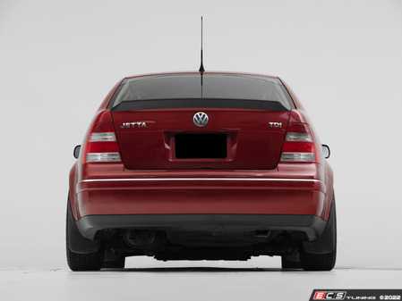 ECS - 013987LA01-02 - MK4 Jetta (2004 - 2005) Trunk Spoiler - Textured ...