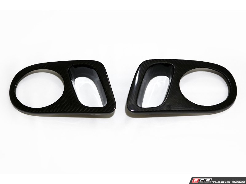 Slimmbones - SBFCWSCF - Fog Light Trim With Intake Scoop - Pair ...