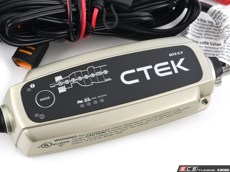 CTEK - CTEK40-206 - CTEK Battery Charger - MXS 5.0 4.3 Amp 12 Volt
