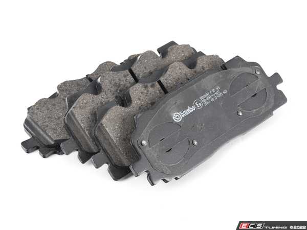 Brembo - 4M0698151AP - Premium Low-Met OE Equivalent Pad - Front