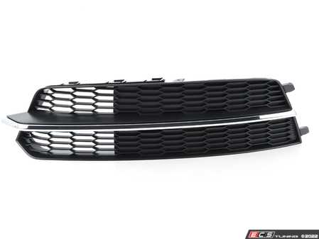 Genuine Volkswagen Audi - 4G0807647B9B9 - GRILL (4G0 807 647 B 9B9)