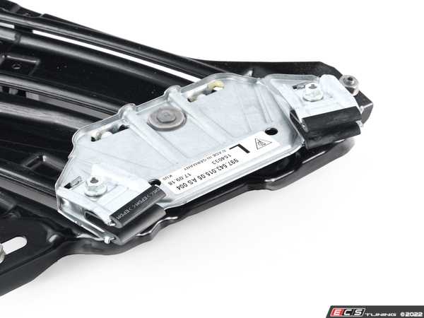 Genuine Porsche - 99754301505 - Rear Window Regulator With Motor