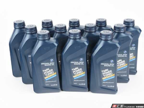 Genuine BMW - 83212461988/12KT - BMW TwinPower Turbo 0w-20 Engine Oil ...