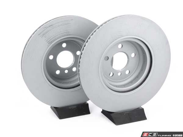 Zimmermann - 34216860925-1KT - Rear Brake Rotor Pair (345x24)