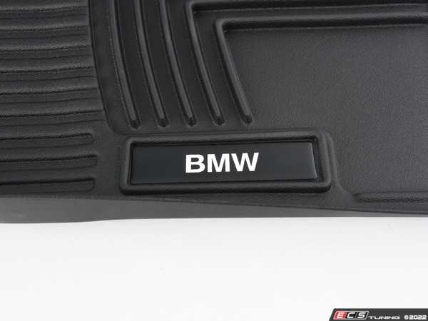 Genuine BMW - 82112220876 - F10 Front All Weather Floor Liners - Black ...