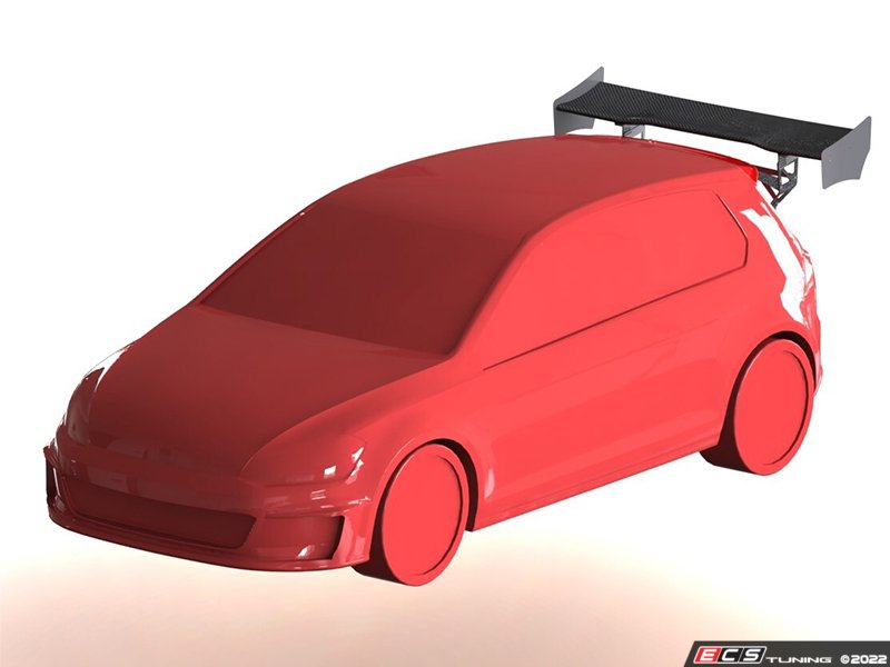 ECS - 014509laKT - MK7/MK7.5 GTI & Golf R Functional Aerodynamic Rear ...