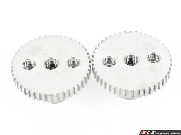 ECS - 012417LA01 - Front Axle Delete Plug Set - Audi B5/B6/B7 - M16 Thread