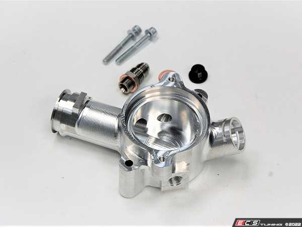 iABED Industries - 07K121117C - Billet Aluminum Coolant Flange