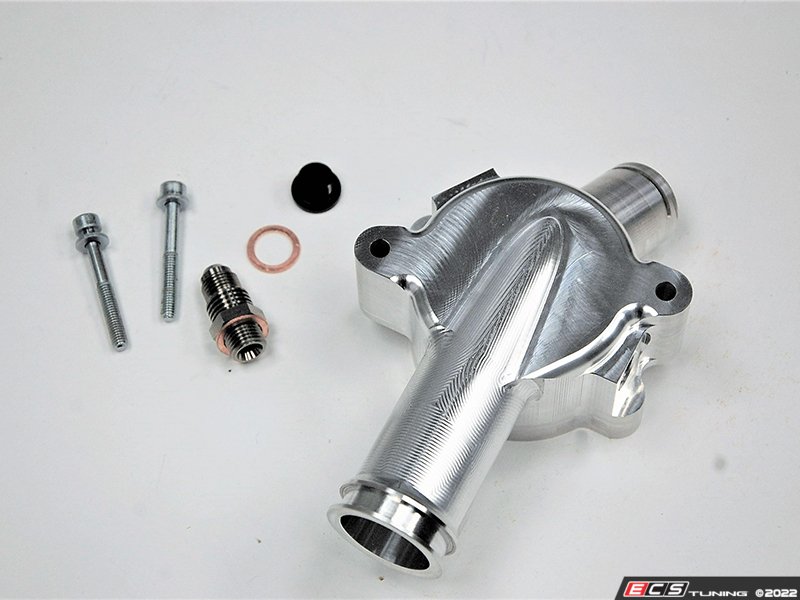 iABED Industries - 07K121117C - Billet Aluminum Coolant Flange