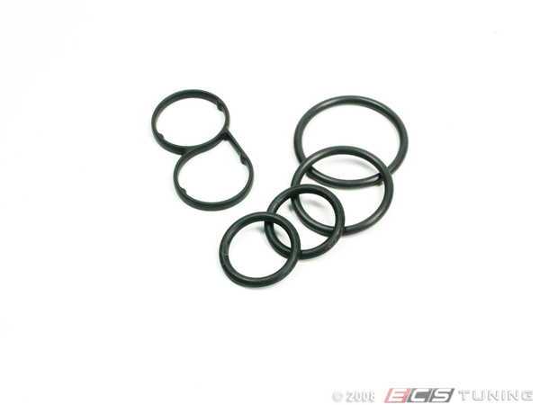 Genuine Volkswagen Audi - 077198405 - Oil Cooler Gasket Set (077 198 405)