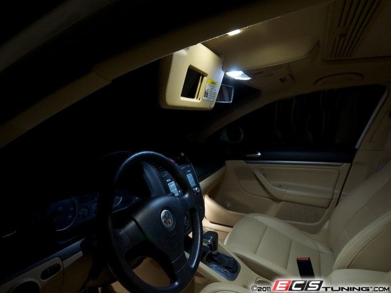 ECS News - VW MKV Jetta LED Interior Lighting Kit
