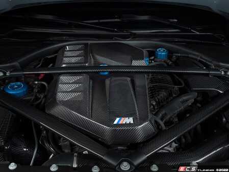 Turner Motorsport - 001644TMS01 - S58 Gloss Carbon Fiber Engine Cover